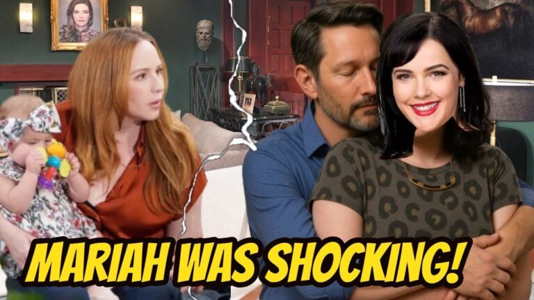 Shocking Revelation! Mariah Catches Tessa and Daniel in a Steamy Kiss ...