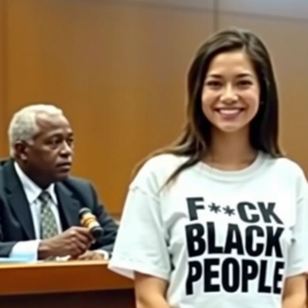 Defendant Wears a “F*CK Black People” Shirt to Court, What The Black ...